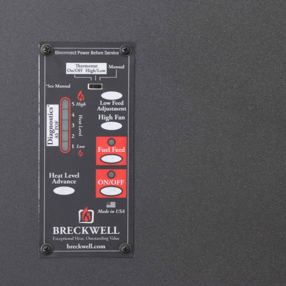 Breckwell Big E Pellet Stove - SP1000 – North Country Fire