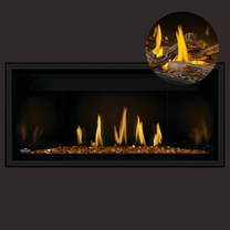 Napoleon Tall Vector 74 Linear Direct-Vent Gas Fireplace | TLV74N ...