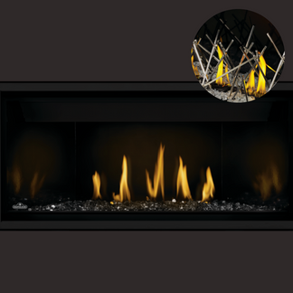 Napoleon Tall Vector 74 Linear Direct-Vent Gas Fireplace | TLV74N ...