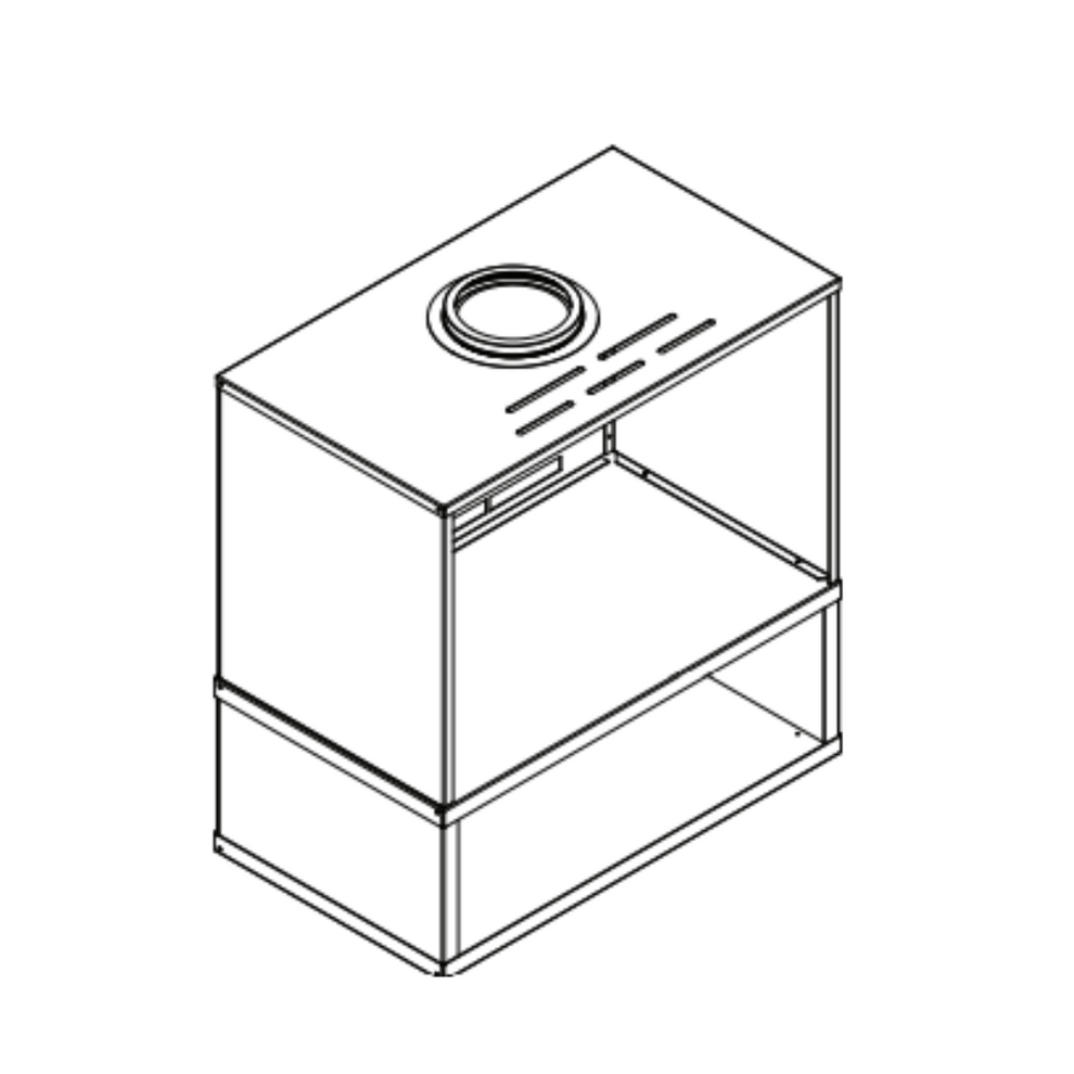 Majestic Ruby 30 Direct Vent Free Standing Gas Fireplace - RUBY30IN ...