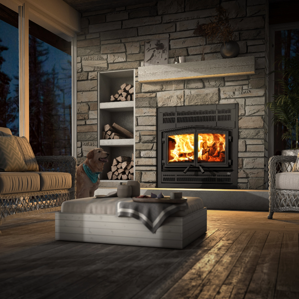 Osburn Stratford II Wood Burning Fireplace - OB04007 – North Country Fire
