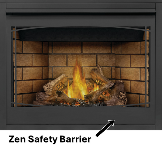 Napoleon Ascent B42 Direct Vent Gas Fireplace Set – North Country Fire