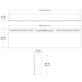 Dimplex Prism 74 Inch Wall Mounted Electric Fireplace | BLF7451 – North ...