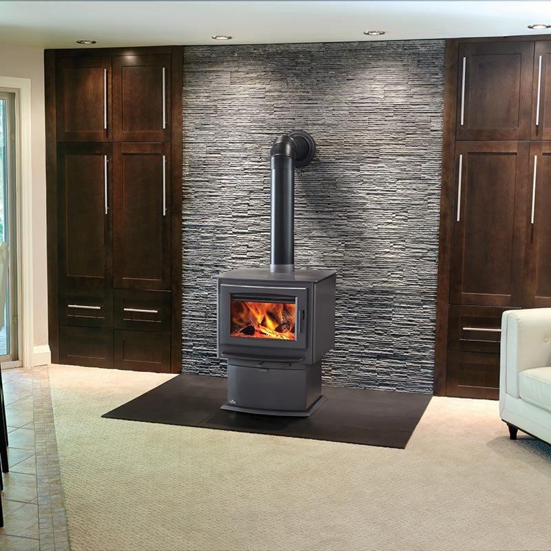 Napoleon S Series S9 Metallic Charcoal Large Wood Stove | S9 – North ...