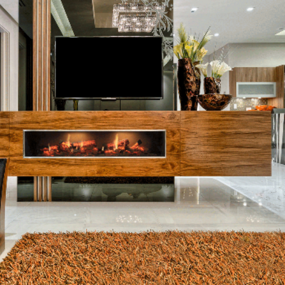 Dimplex Opti-V Duet Electric Fireplace | VF5452L – North Country Fire