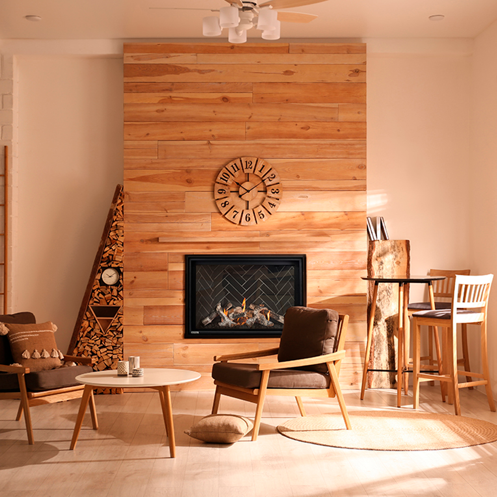 Montigo DelRay 38 Square Direct-Vent Gas Fireplace - DRSQ38NI – North ...