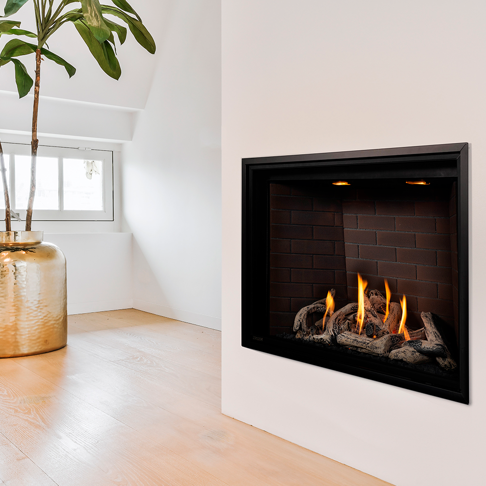 Montigo DelRay 42 Square Direct-Vent Gas Fireplace - DRSQ42NI – North Country Fire