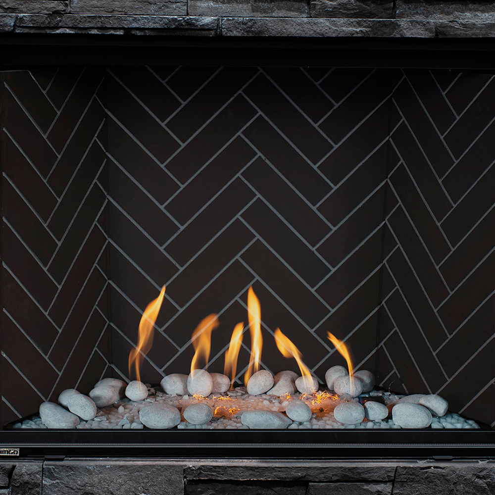 Montigo DelRay Full-Load 46 Square Direct-Vent Gas Fireplace - DRSQ46N ...