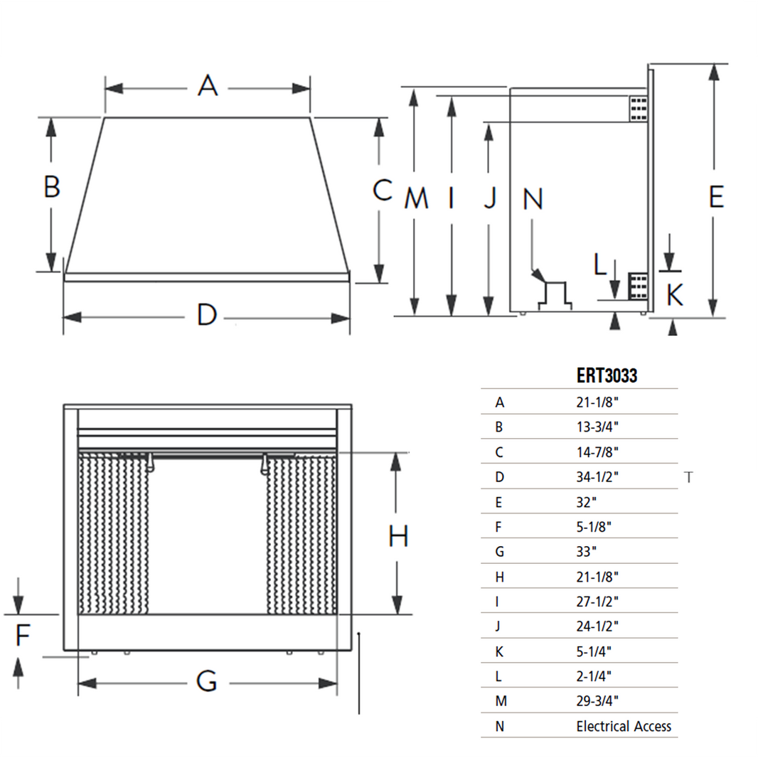 Electric Fireplaces | Buy Online – Page 9 – North Country Fire