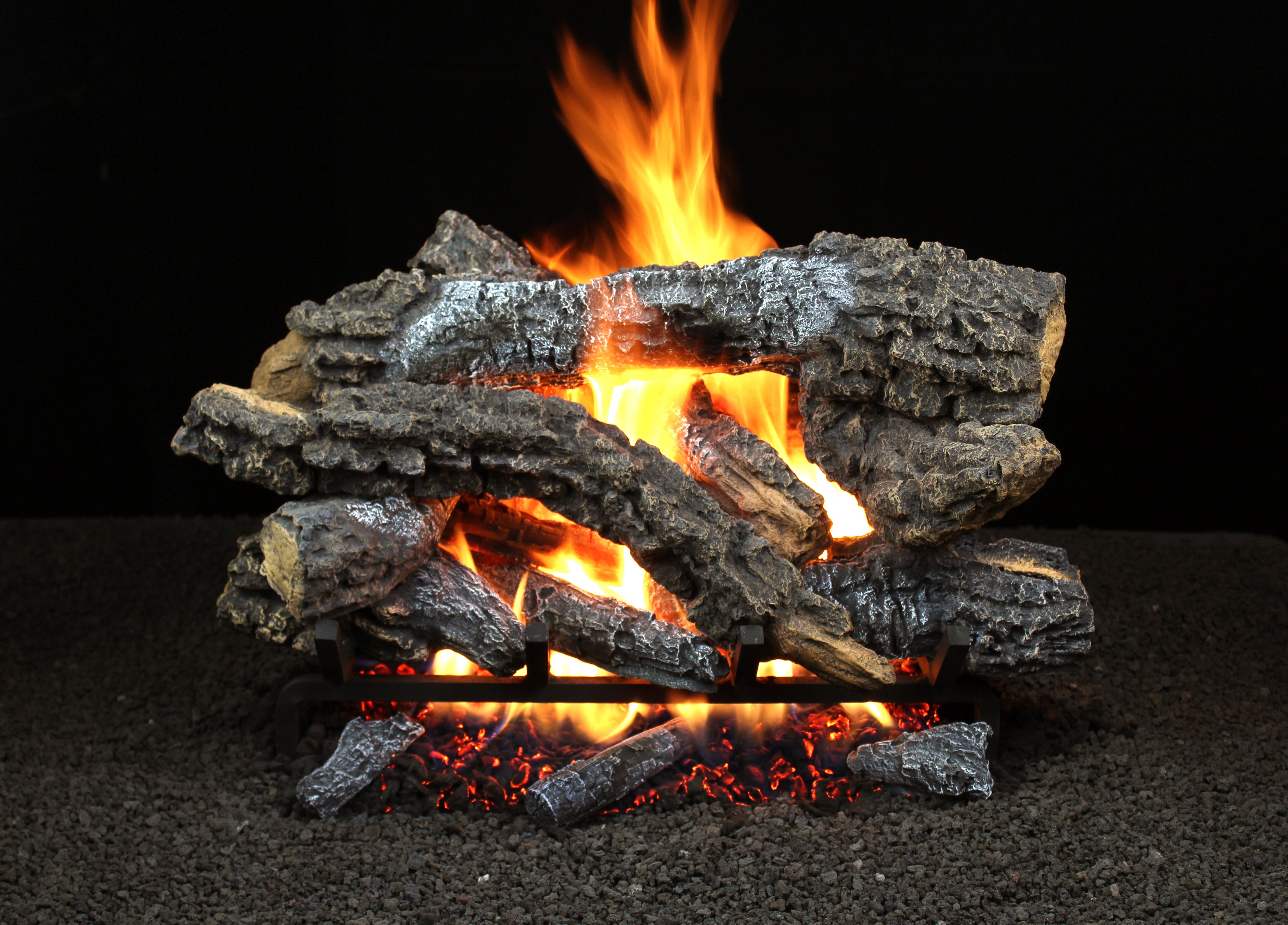 Hargrove 21 Inch Radiant Heat Series Vented Gas Log Set Inc. Pilot and ...