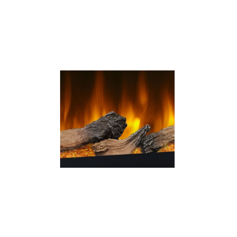 SimpliFire Log Set for Allusion Electric Fireplace | SF-MEDIA-LOGS ...