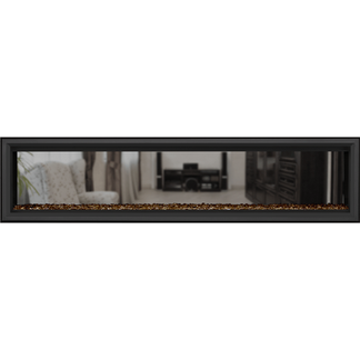 Napoleon Vector 74 SeeThru Linear Direct-Vent Gas Fireplace | LV74N2 ...
