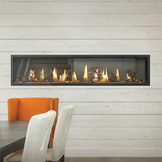 Napoleon Vector 74 SeeThru Linear Direct-Vent Gas Fireplace | LV74N2 ...