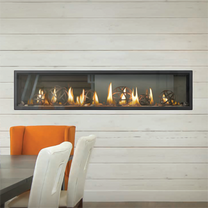 Napoleon Vector 74 SeeThru Linear Direct-Vent Gas Fireplace | LV74N2 ...